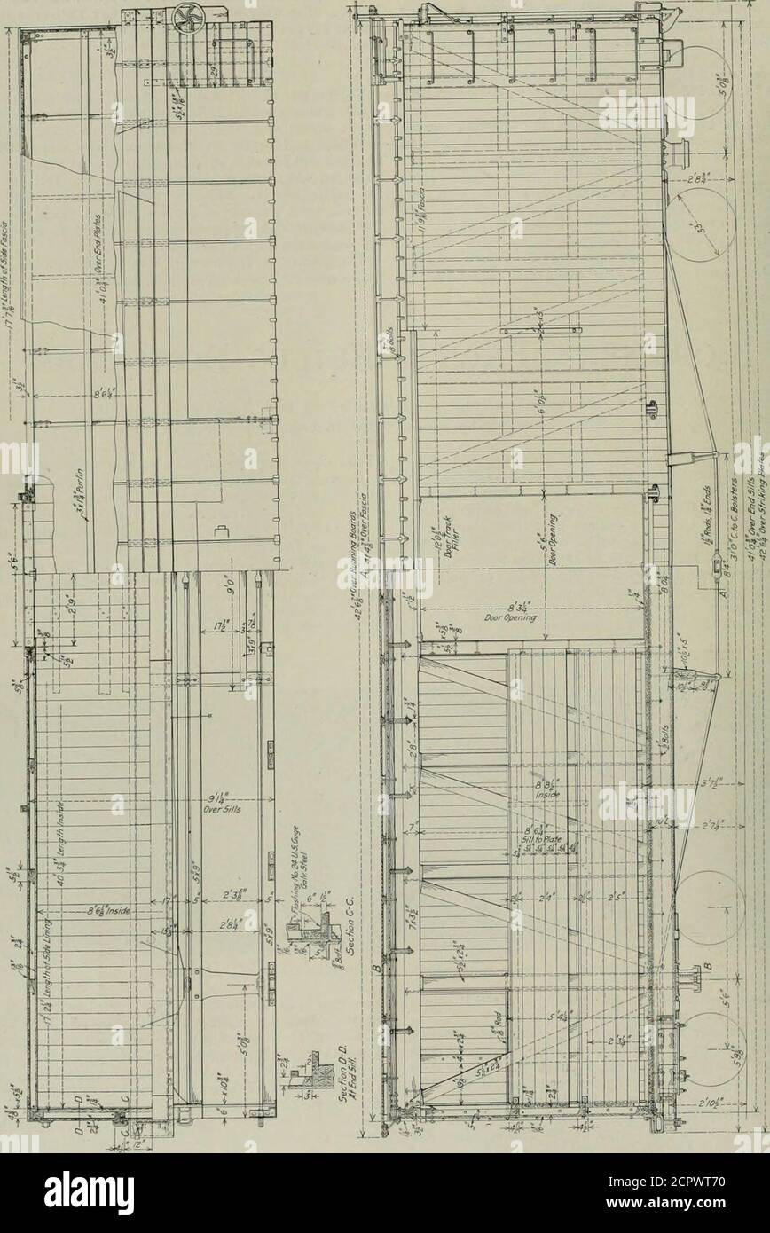 . Railway mechanical engineer . -i-m. bottom cover plate25 ft. 6 in ...