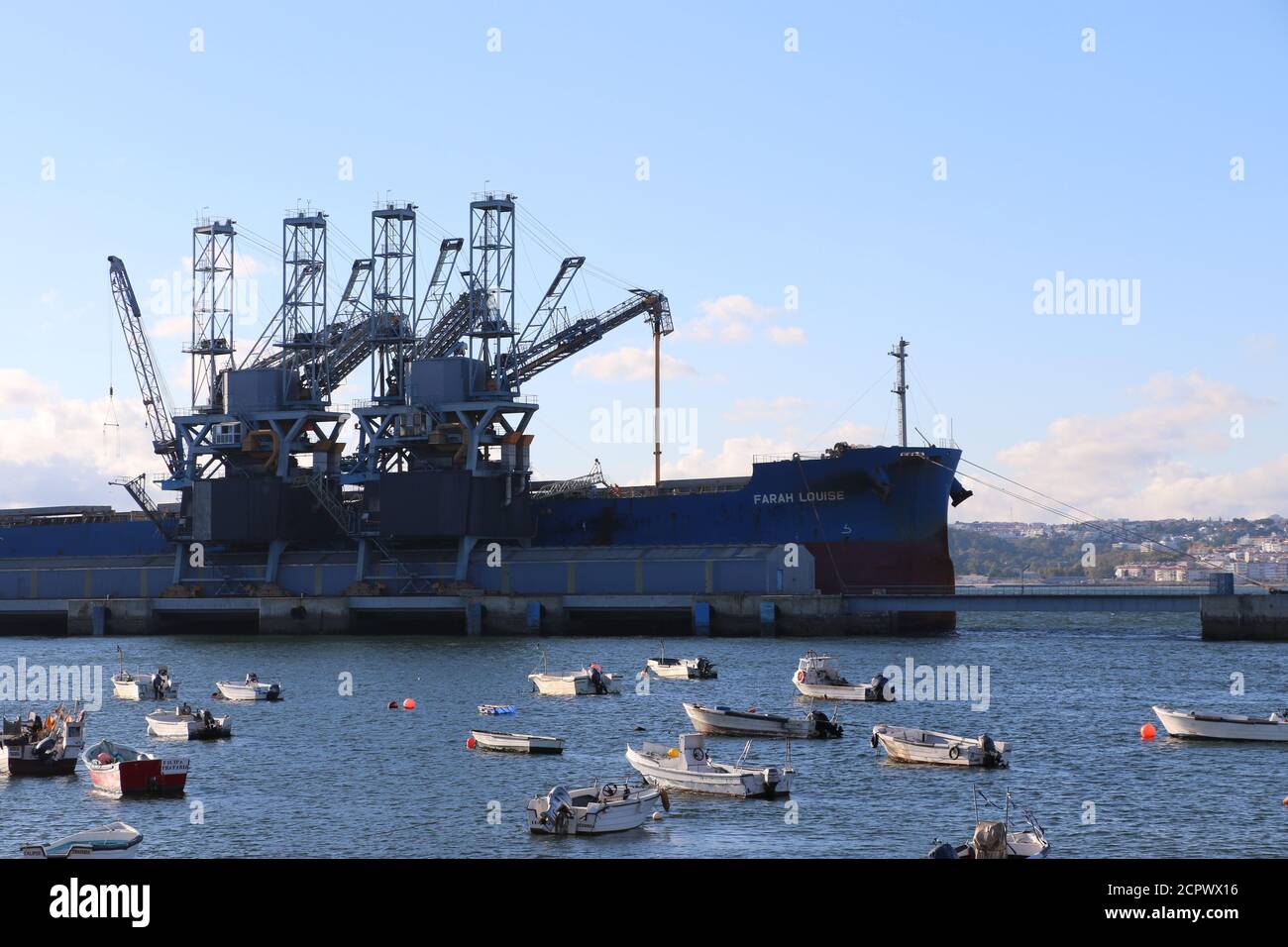 Trafaria ferry hi-res stock photography and images - Alamy