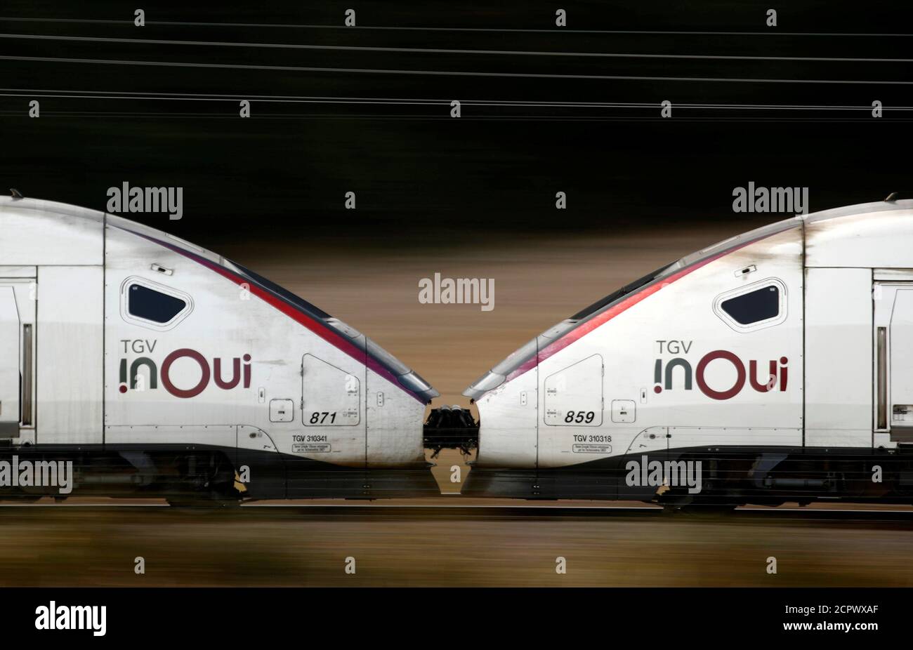 Tgv inoui high speed train hi-res stock photography and images - Alamy