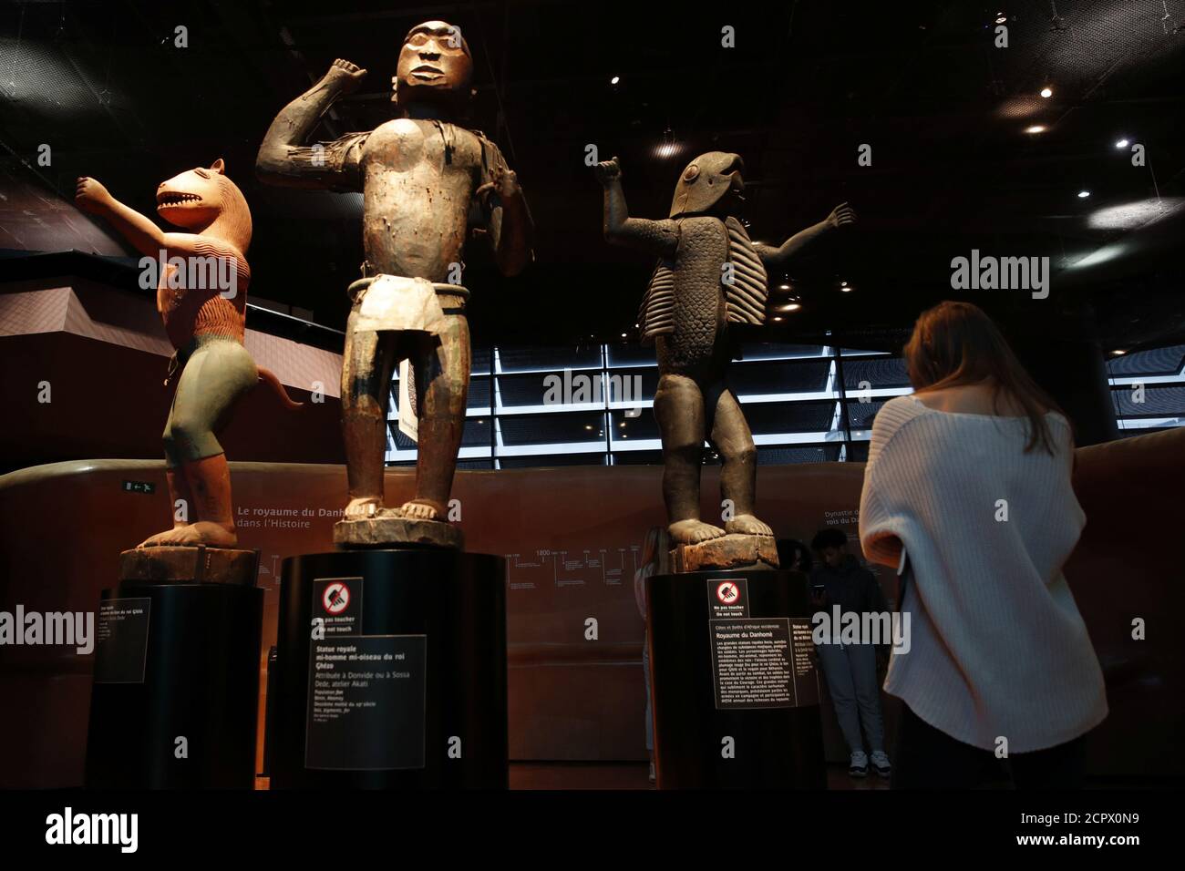 King glele dahomey hi-res stock photography and images - Alamy