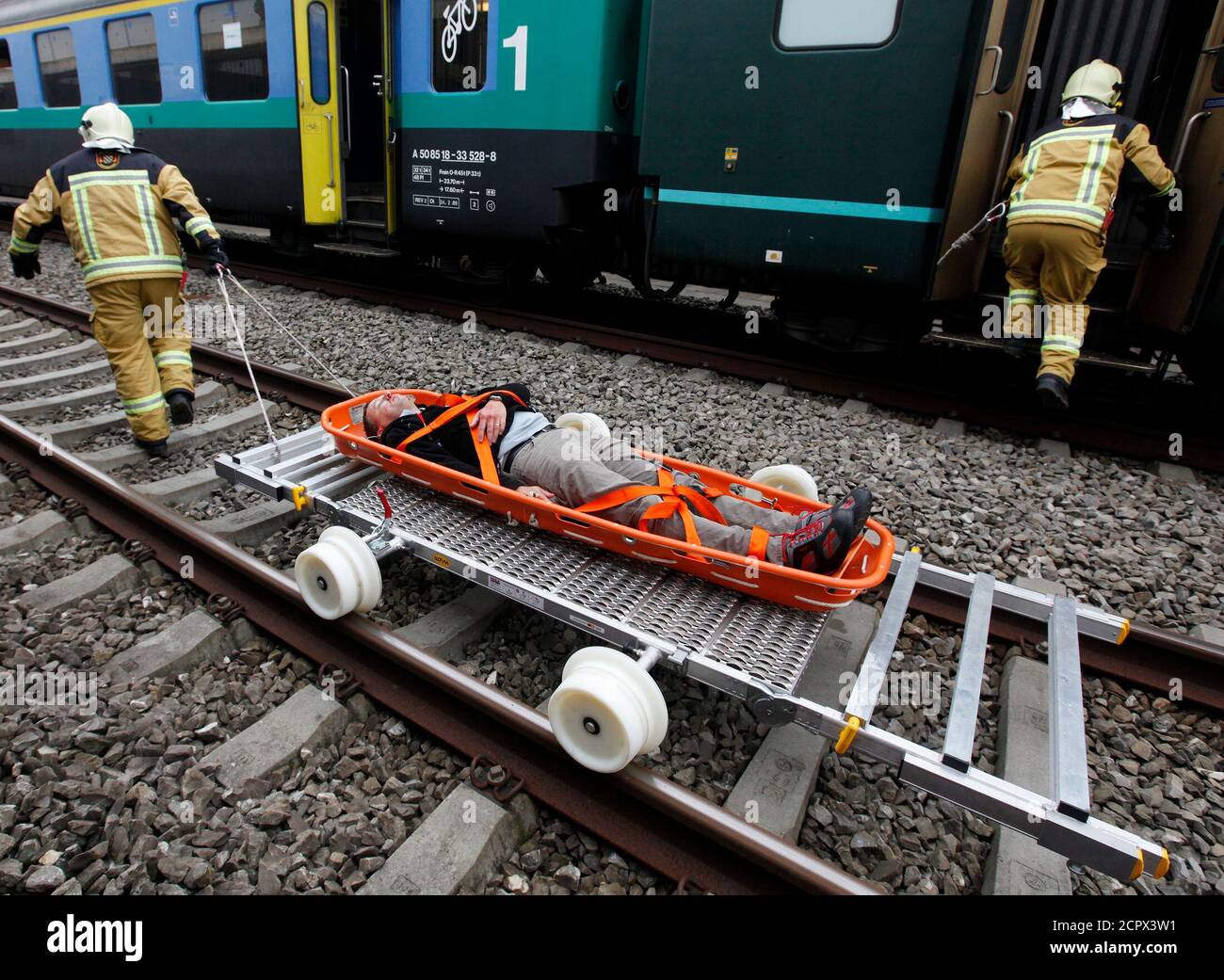 Firefighter track hi-res stock photography and images - Alamy