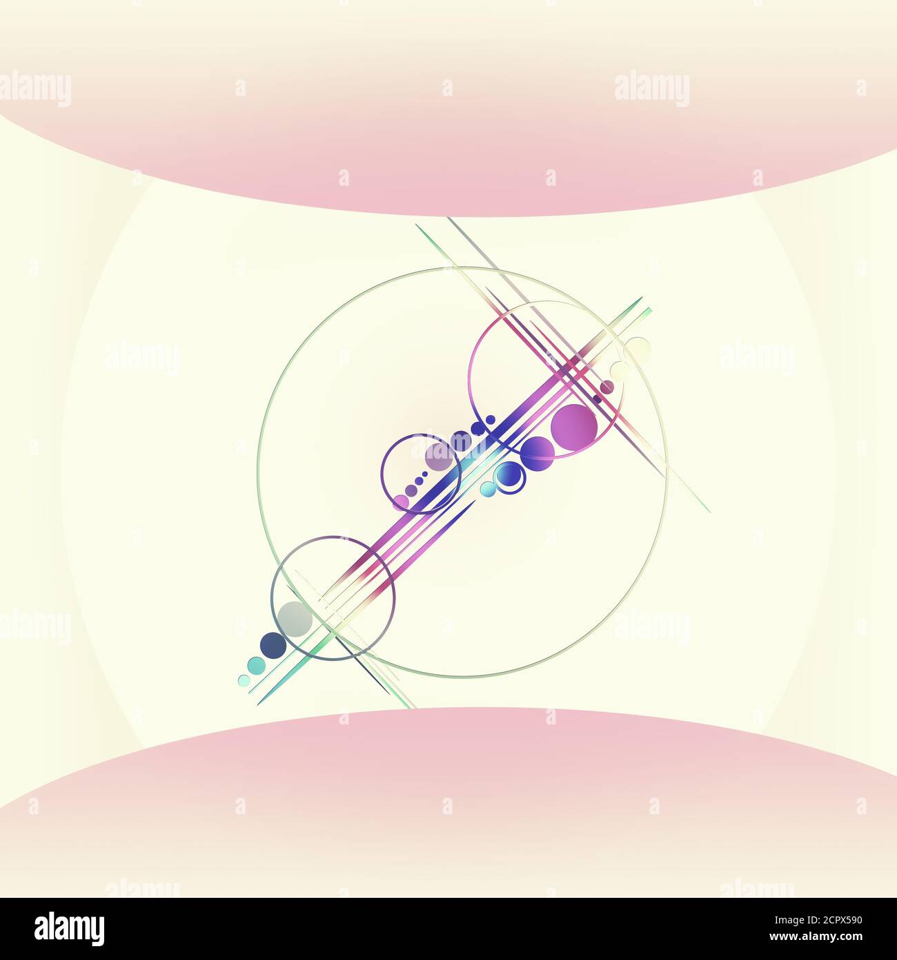 Ellipse elliptical fractal hi-res stock photography and images - Alamy
