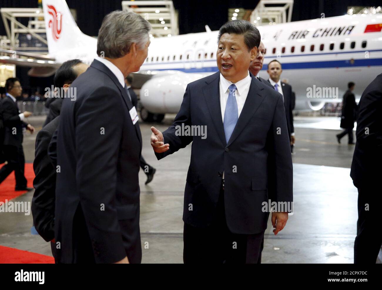 Boeing 737 assembly line hi-res stock photography and images - Alamy