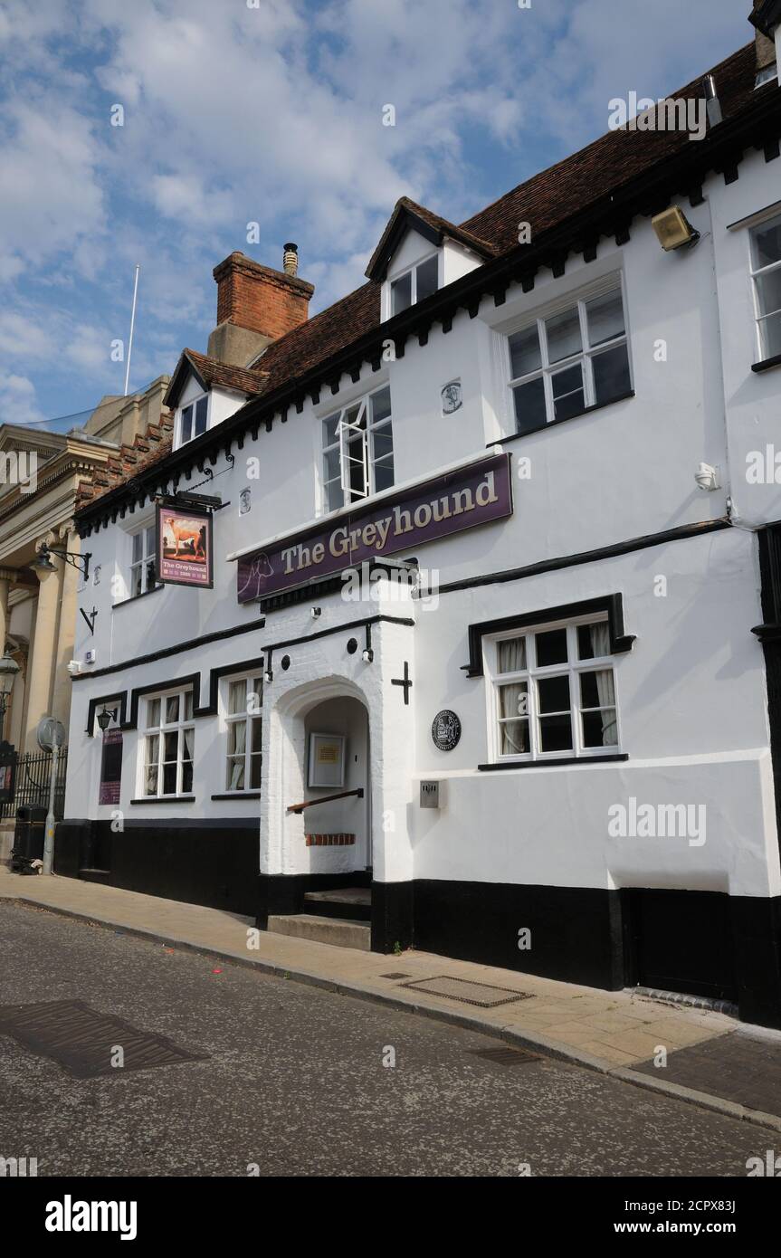 The Greyhound, Diss, Norfolk Stock Photo - Alamy