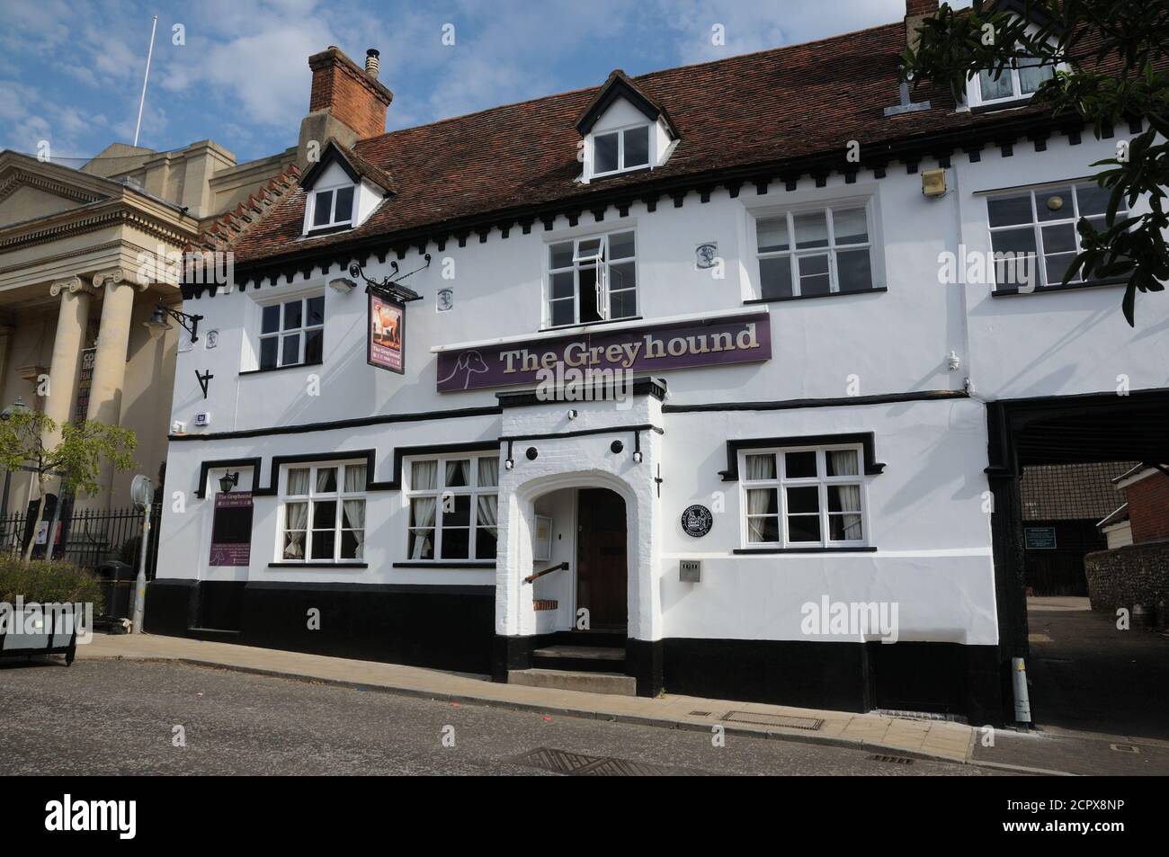 The Greyhound, Diss, Norfolk Stock Photo - Alamy