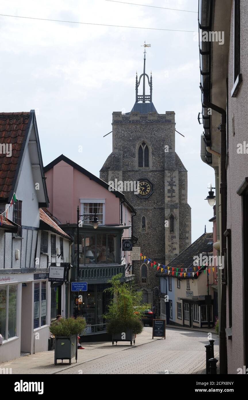 Diss street view hi-res stock photography and images - Alamy