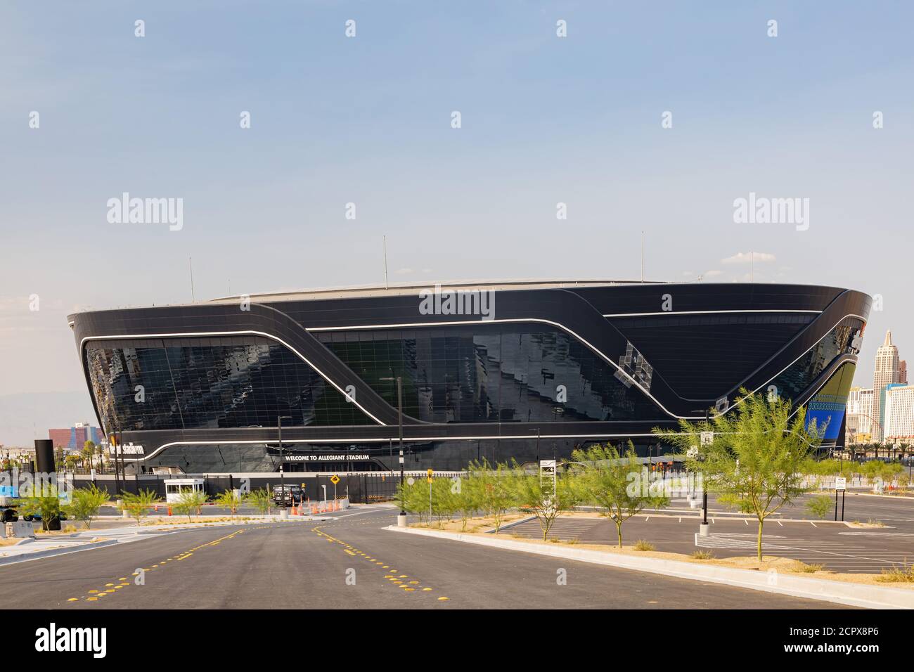 Allegiant stadium las vegas building hi-res stock photography and ...