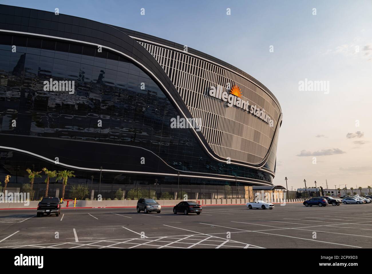 Allegiant stadium las vegas building hi-res stock photography and ...
