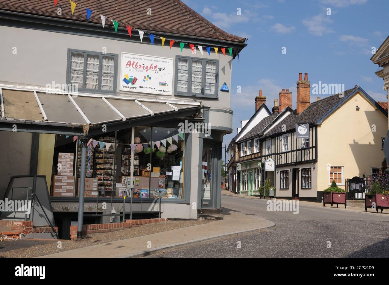 Tudor House, Diss, Norfolk, was a 15th century merchant's home. It is ...