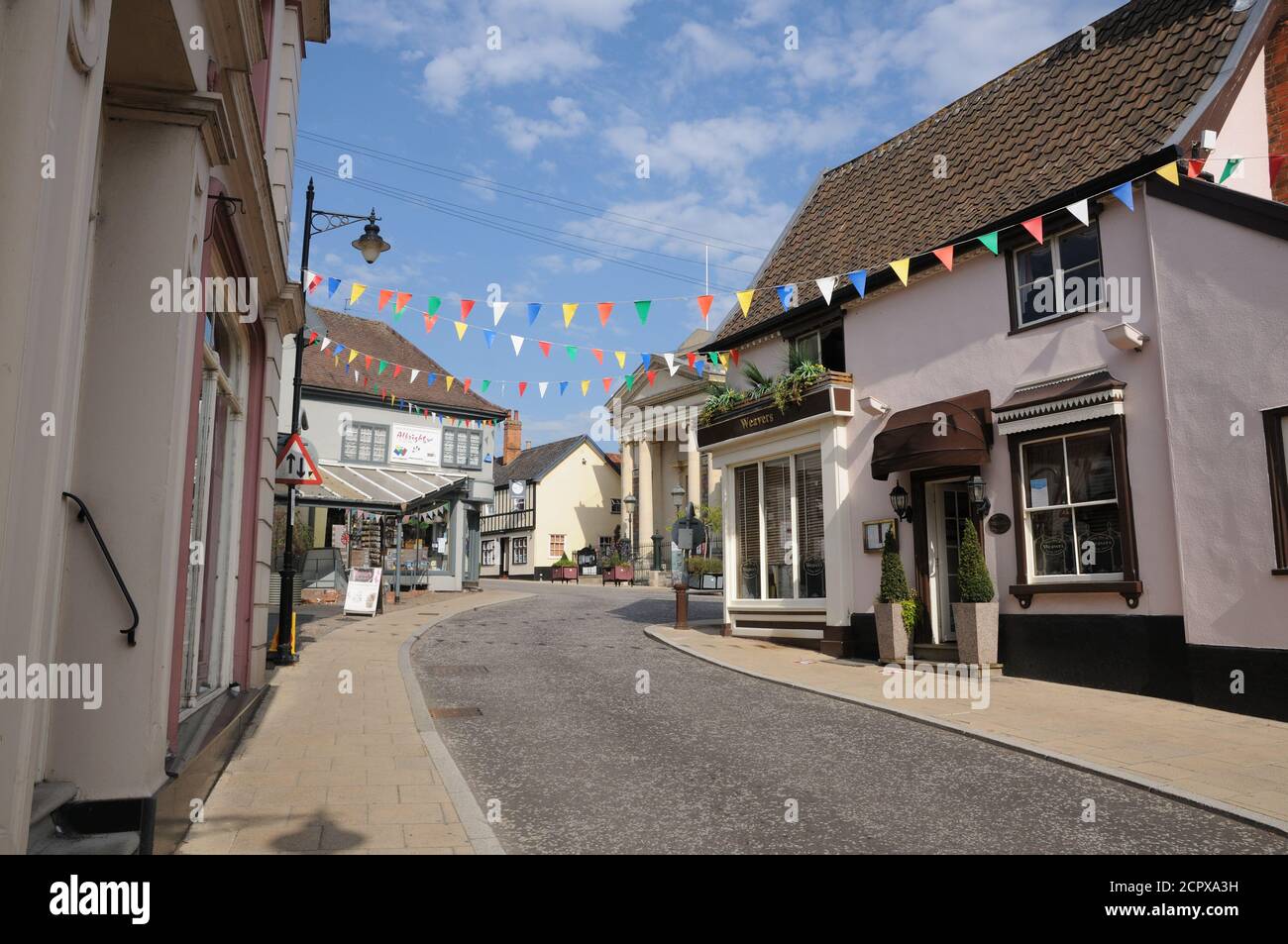 View Market Hill, Diss, Norfolk Stock Photo - Alamy
