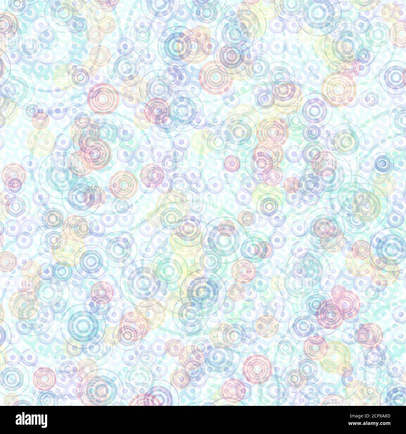 Abstract seamless bright multicolored circle patterns Stock Photo - Alamy