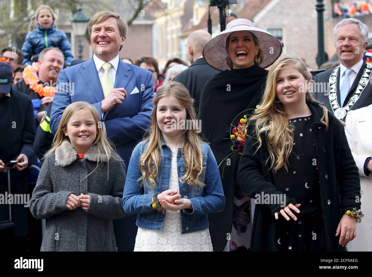 Queen maxima netherlands catharina amalia princess hi-res stock ...
