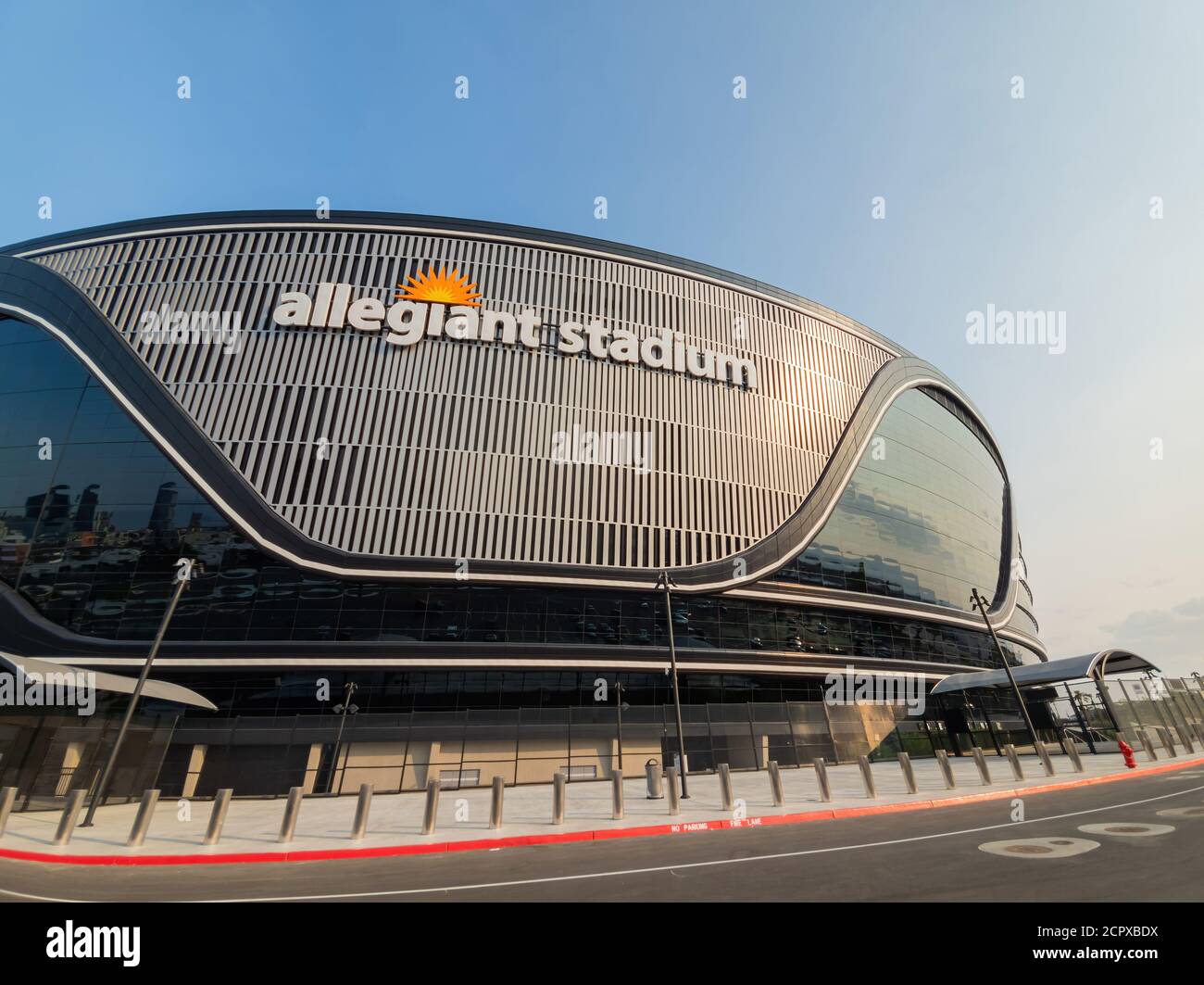 Allegiant stadium las vegas building hi-res stock photography and ...