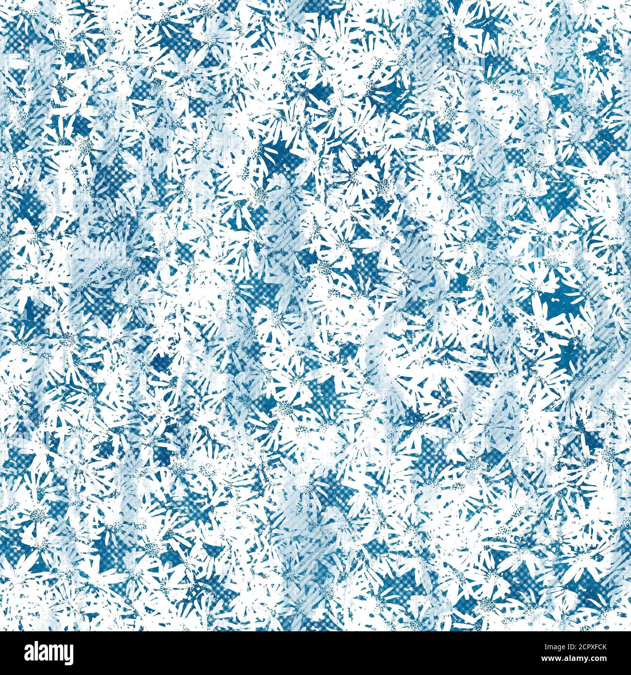 Seamless blue ink pen crosshatch blueprint pattern Stock Photo - Alamy