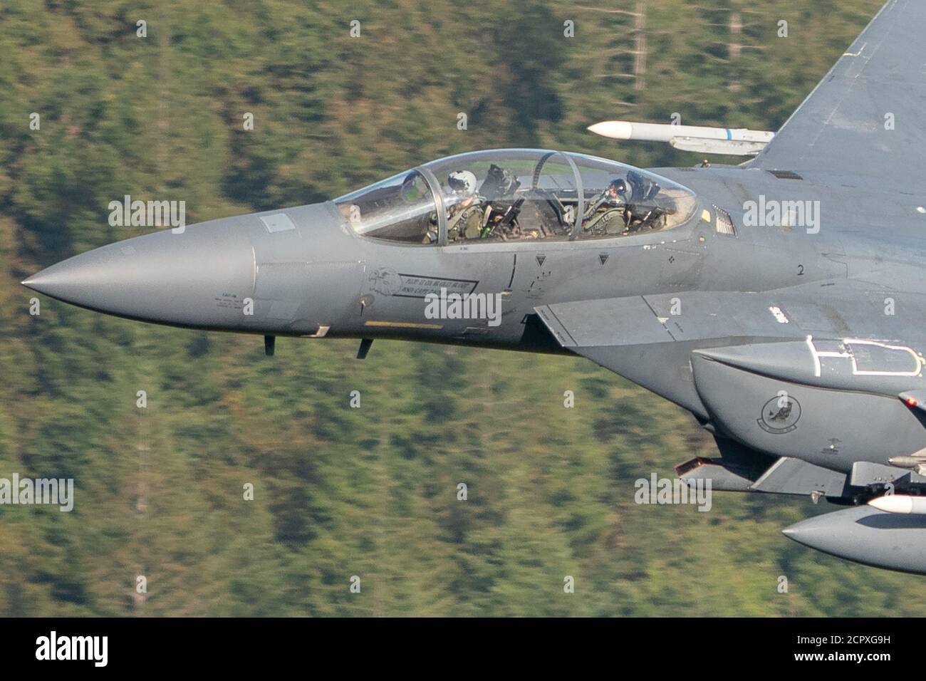 Mach Loop F15 Eagle Stock Photo - Alamy