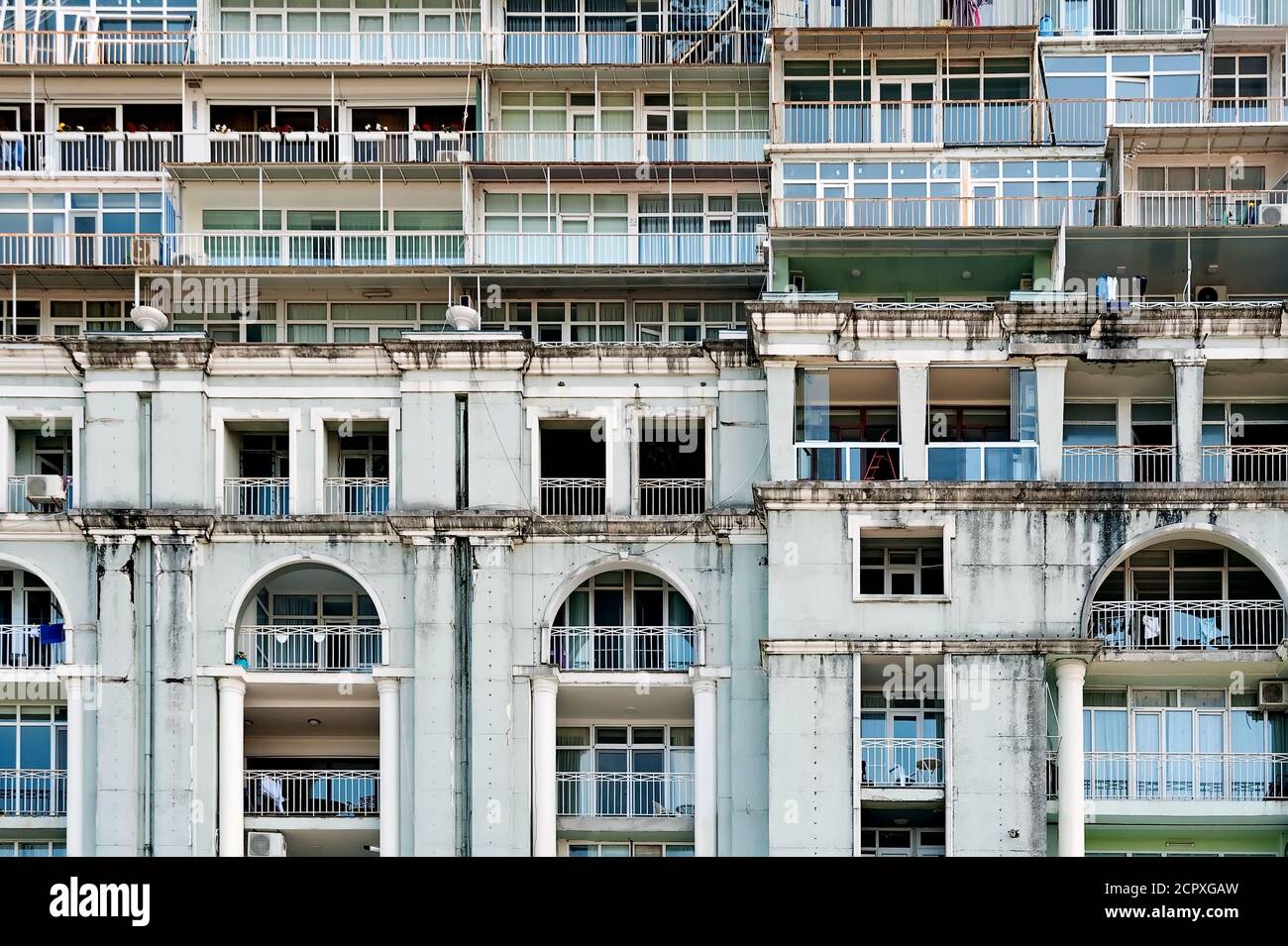The certain building in Batumi, Georgia Stock Photo - Alamy