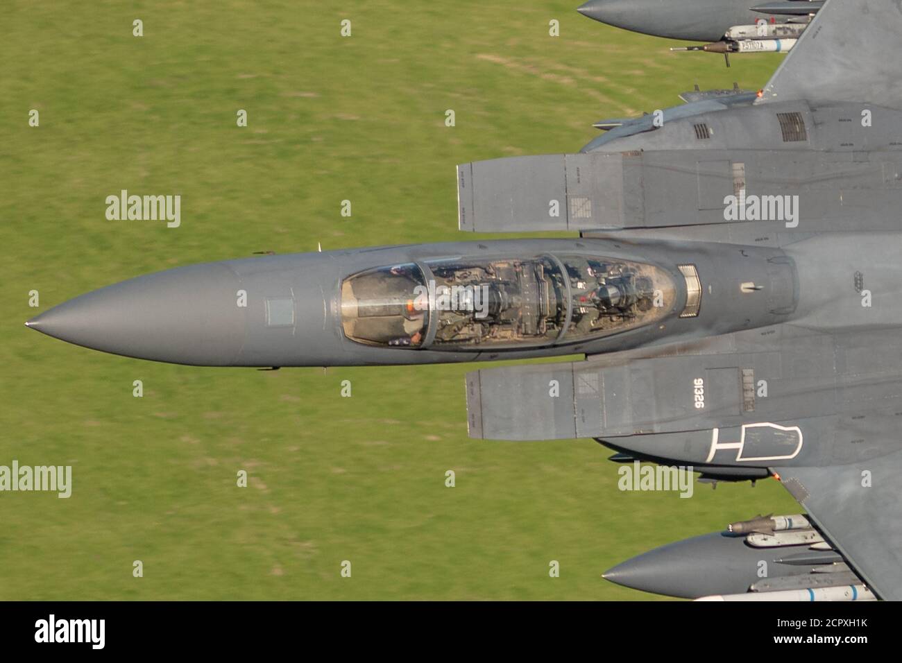 Mach Loop F15 Eagle Stock Photo - Alamy