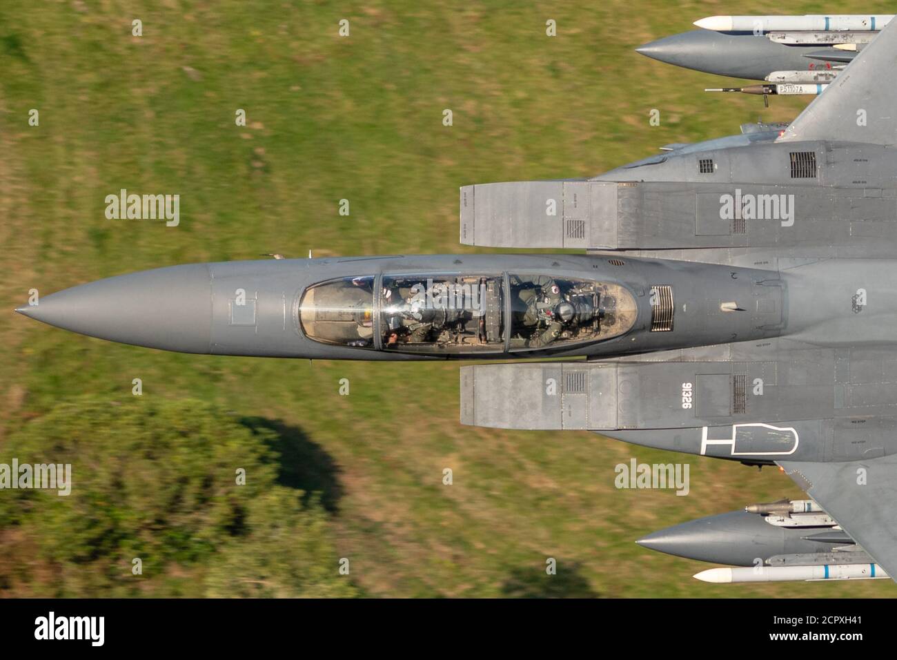 Mach Loop F15 Eagle Stock Photo - Alamy