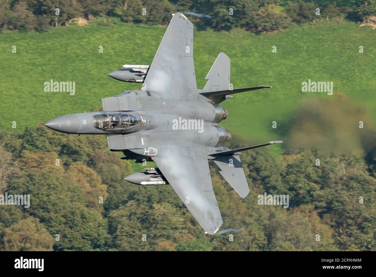 Mach Loop F15 Eagle Stock Photo - Alamy