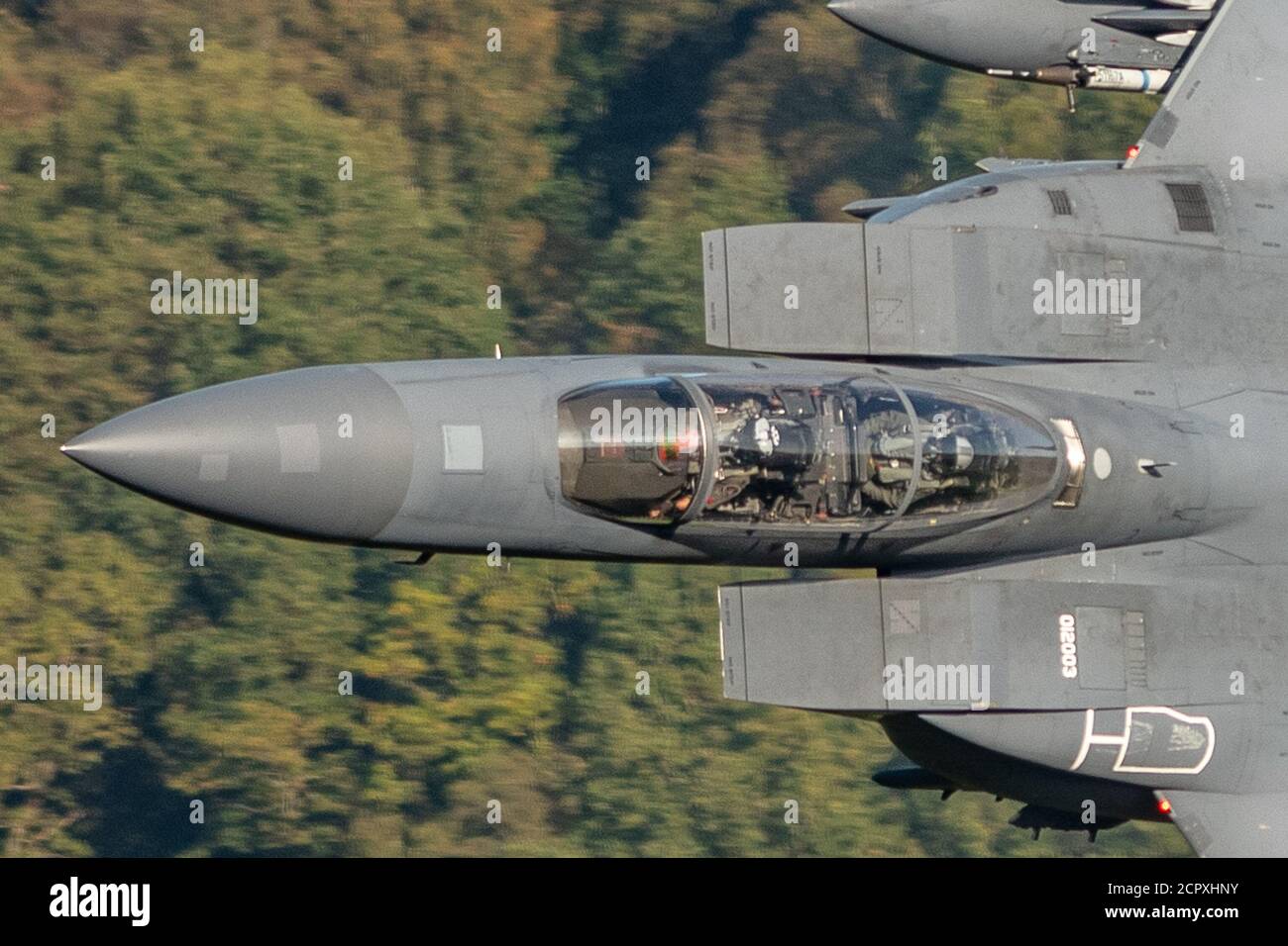 Mach Loop F15 Eagle Stock Photo - Alamy