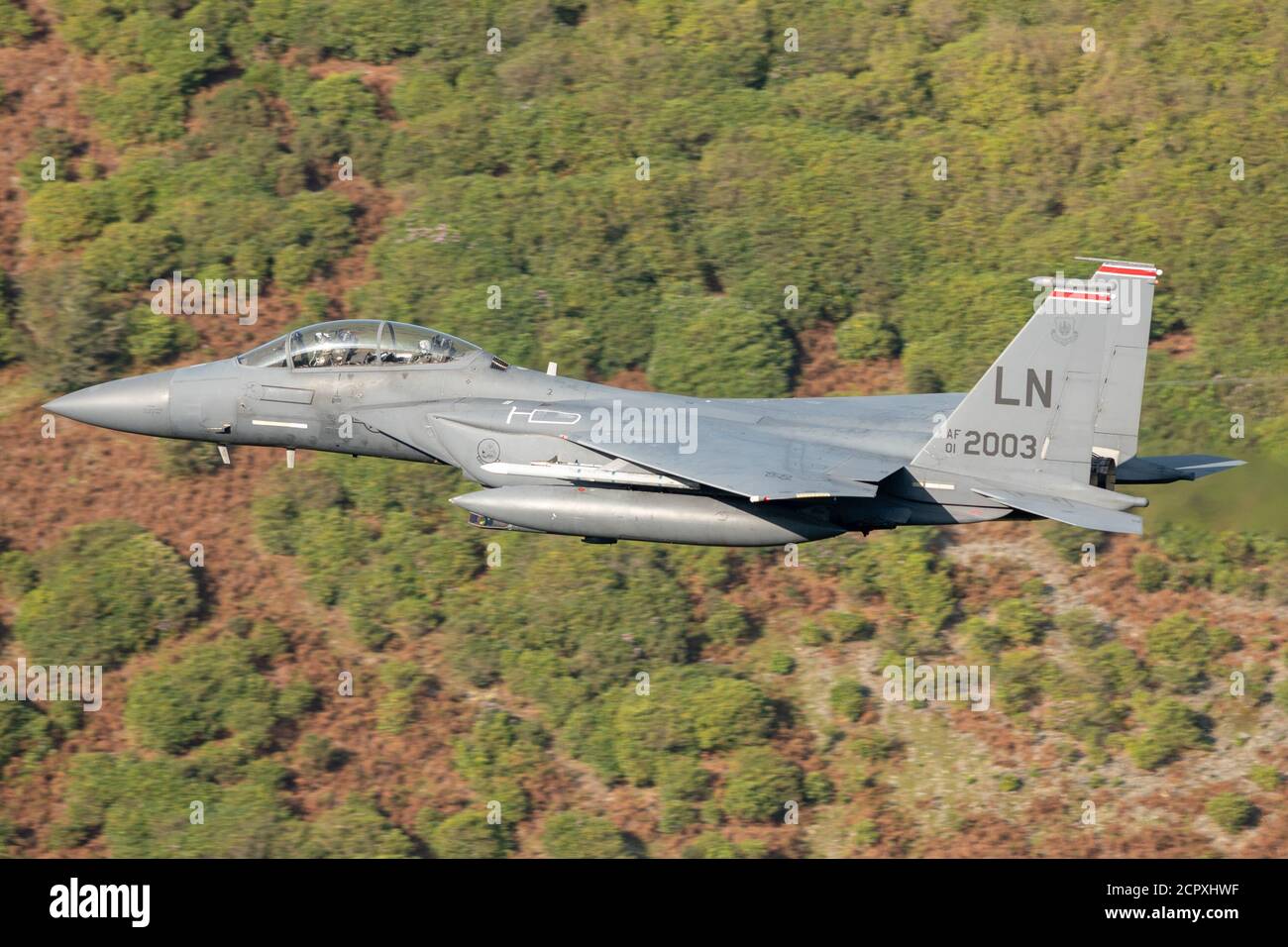 Mach Loop F15 Eagle Stock Photo - Alamy