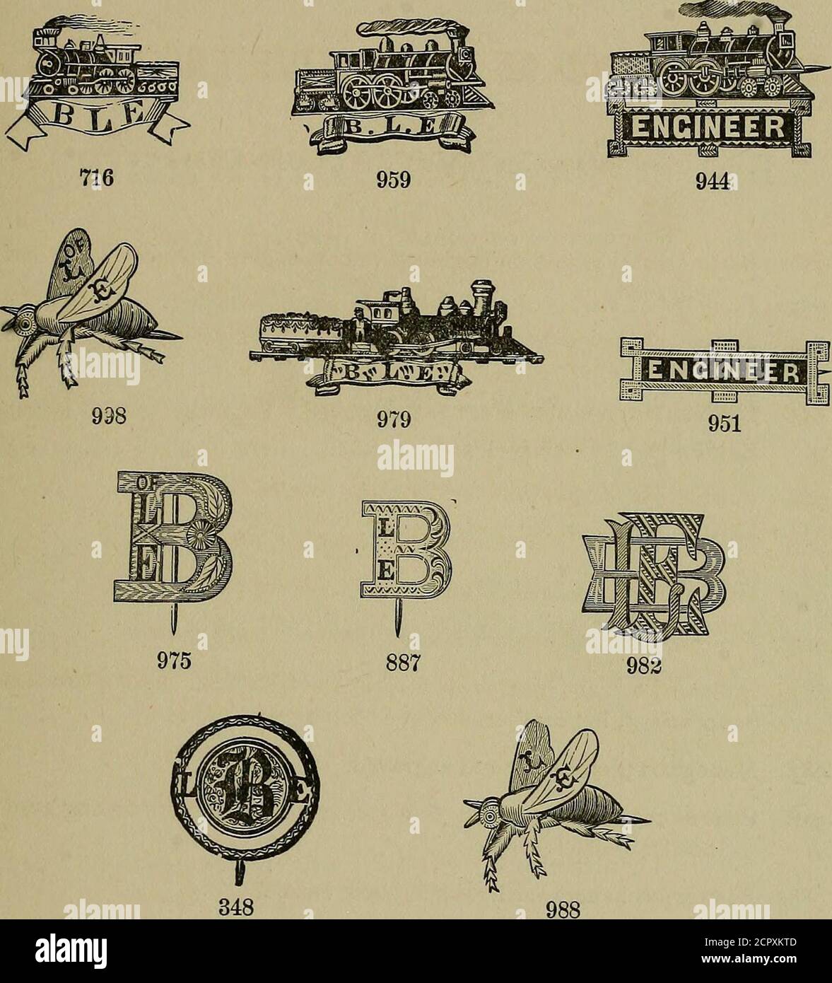 . Illustrated catalogue of solid gold society emblems, pins and charms ...