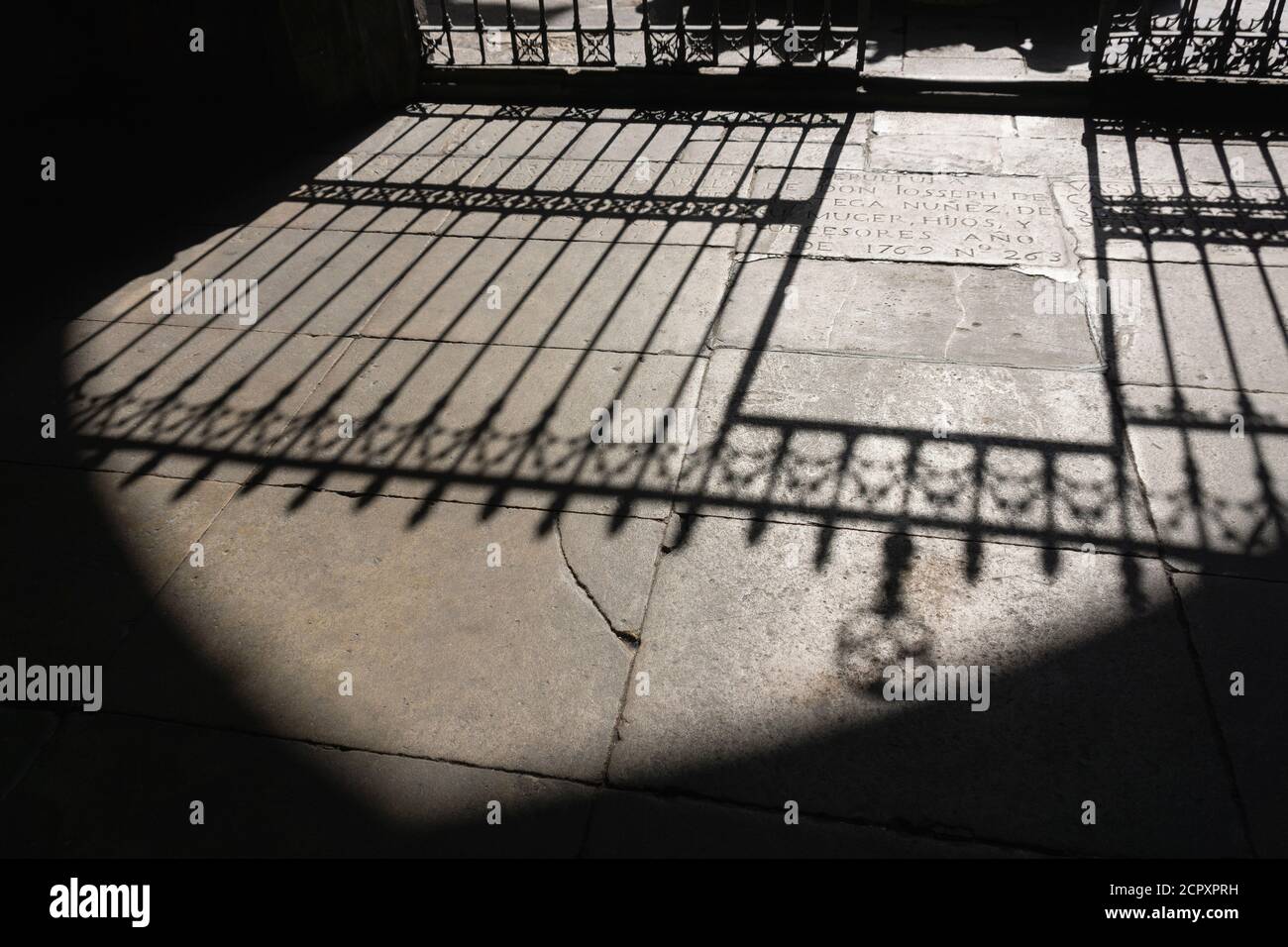 Barcelona, La Catedral, Cathedral, Pla de la Seu, cloister, light and ...