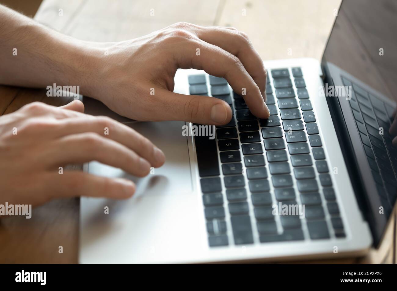 Employee typing hi-res stock photography and images - Alamy