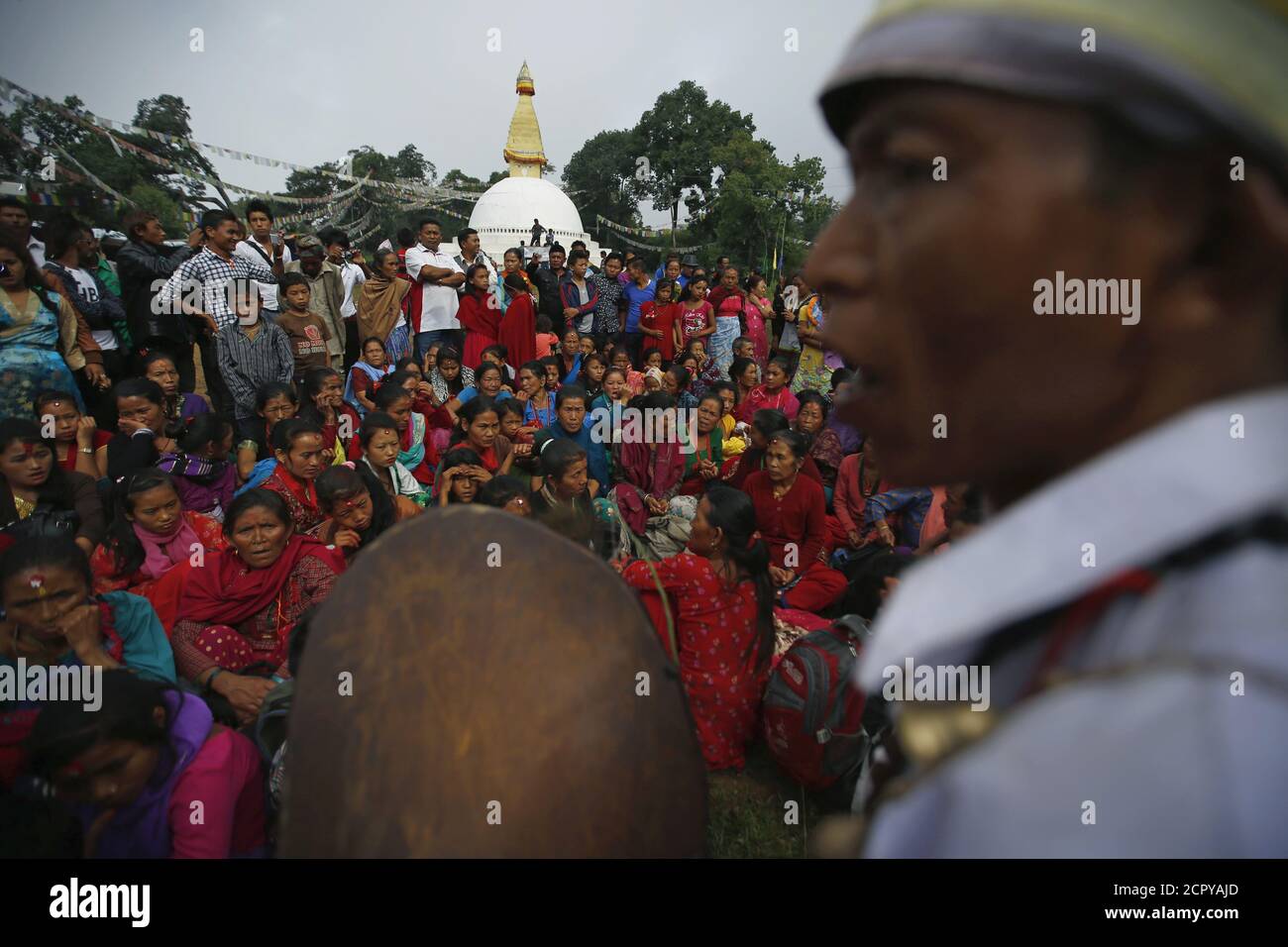 Nepal religious rituals hi-res stock photography and images - Alamy