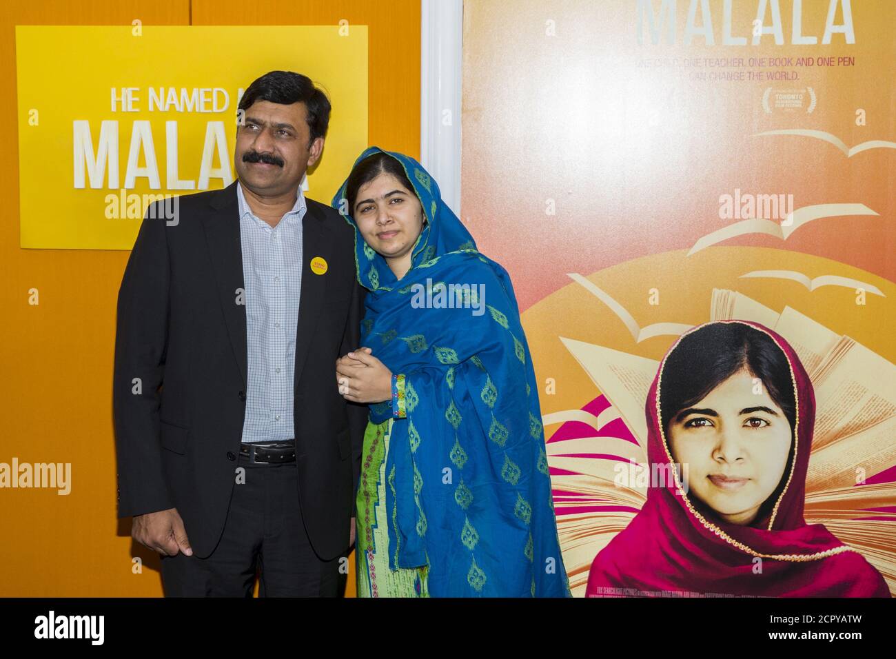 Malala father hi-res stock photography and images - Alamy