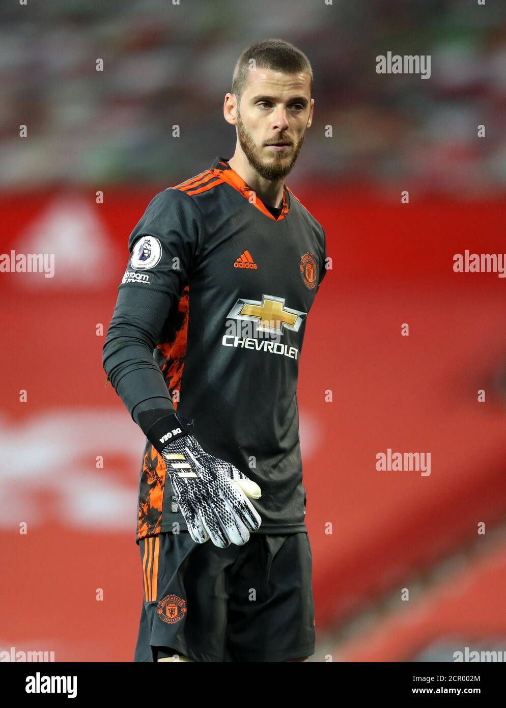 Manchester United goalkeeper David de Gea during the Premier League ...