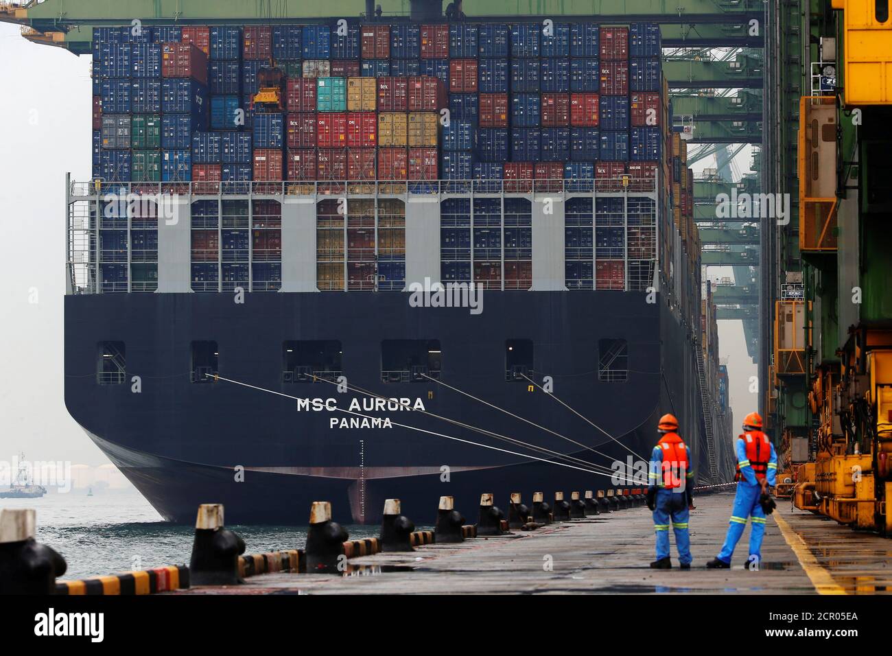 Psa container terminal port singapore High Resolution Stock Photography ...