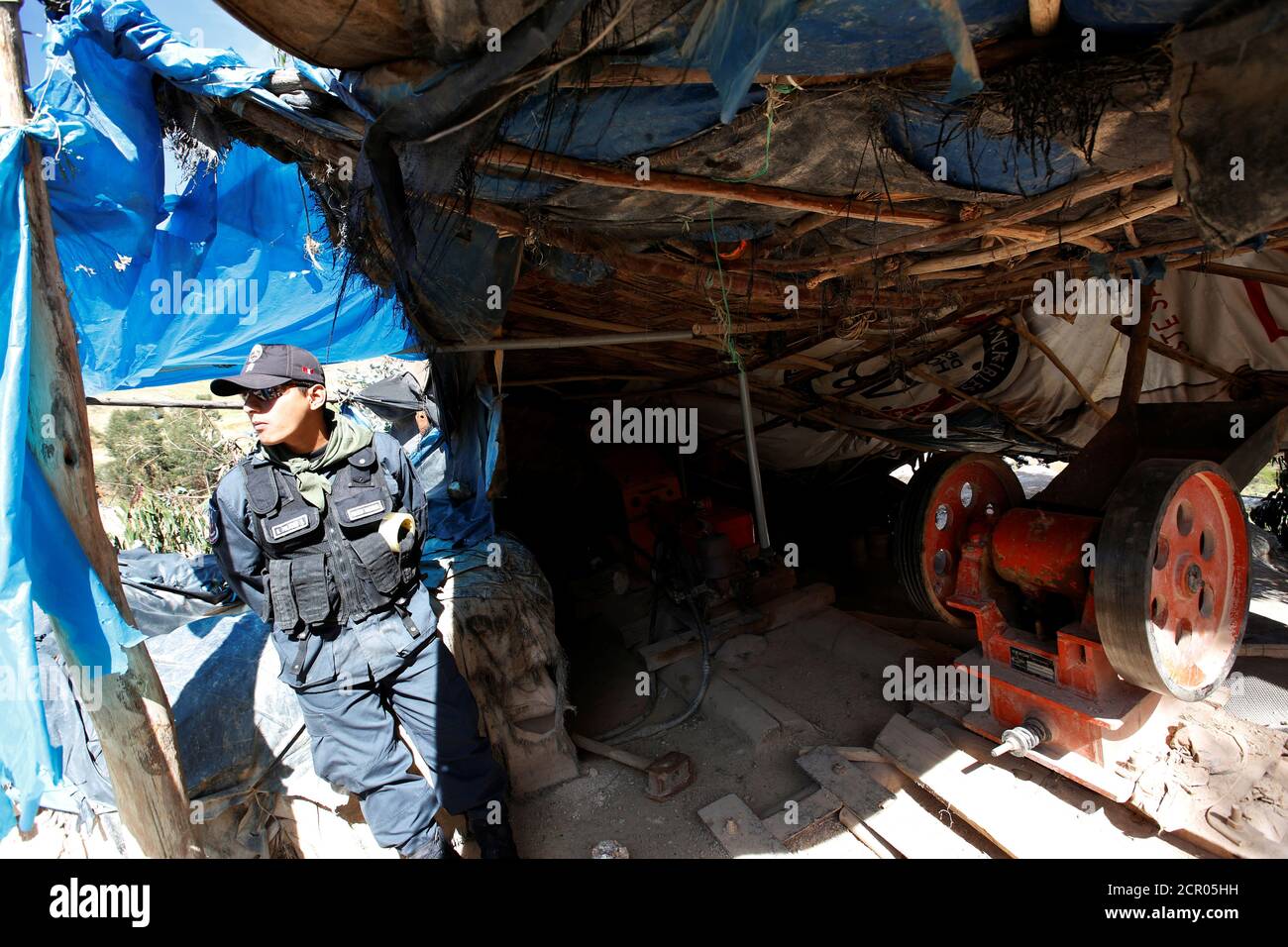 Illegal mining operation High Resolution Stock Photography and Images ...