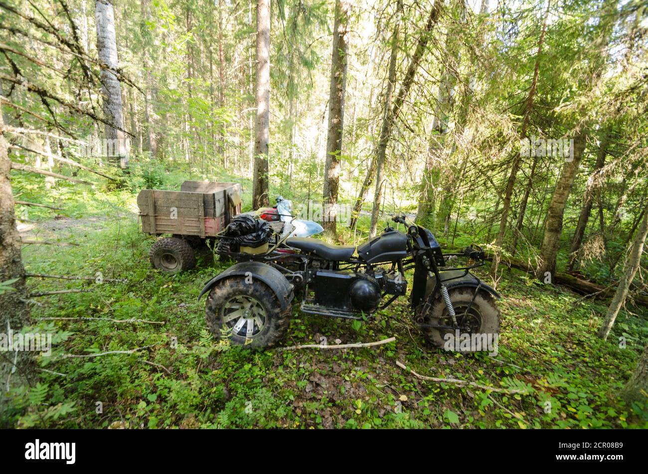 Russian tricycle hi-res stock photography and images - Alamy