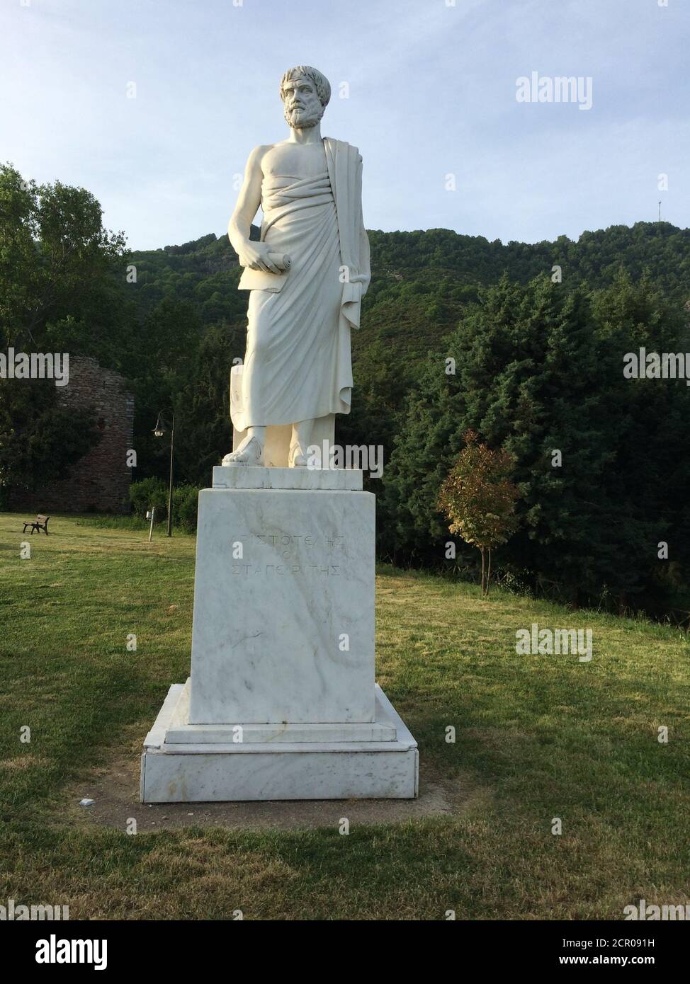 Aristotle statue hi-res stock photography and images - Alamy