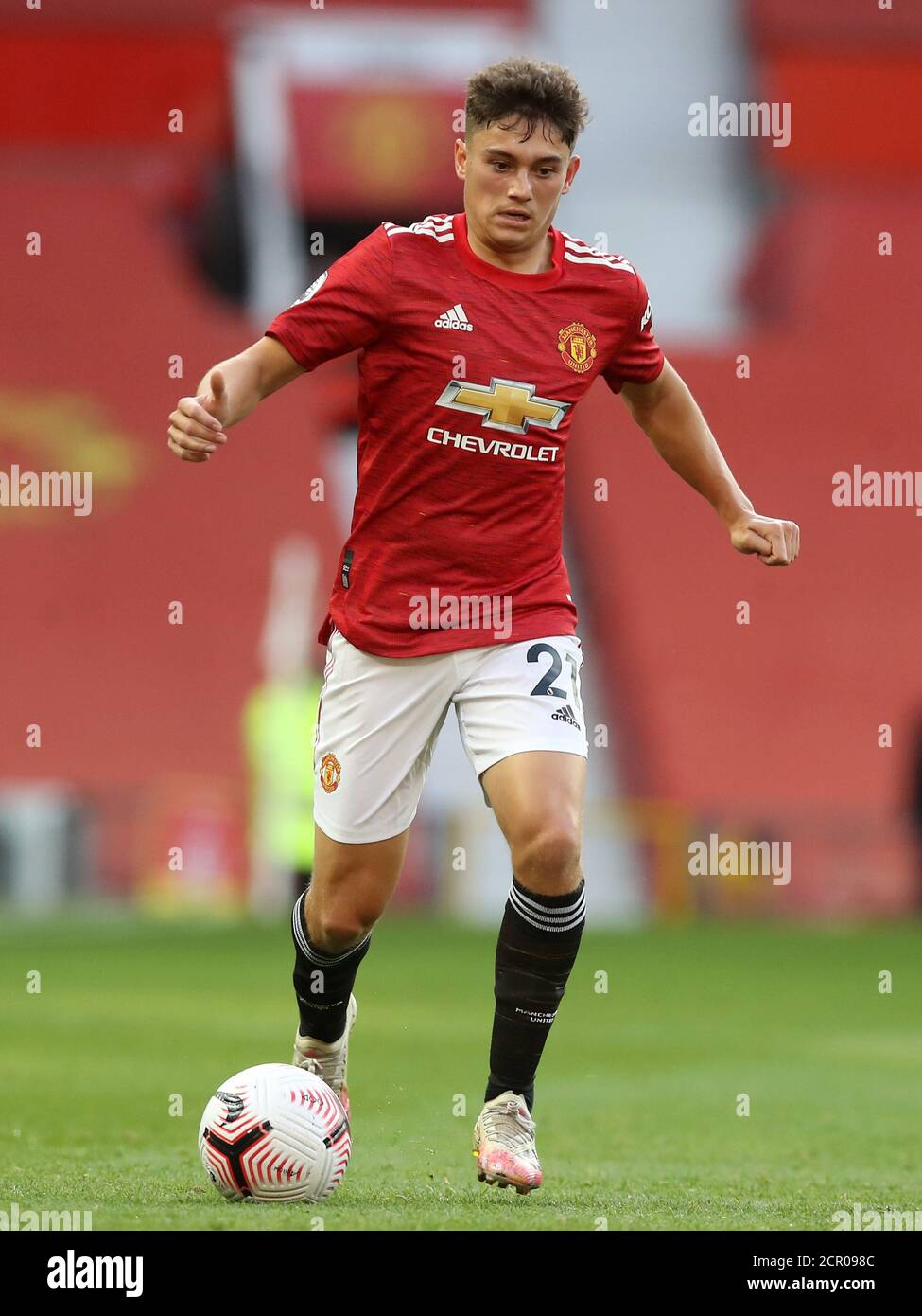 Manchester United's Daniel James during the Premier League match at Old ...