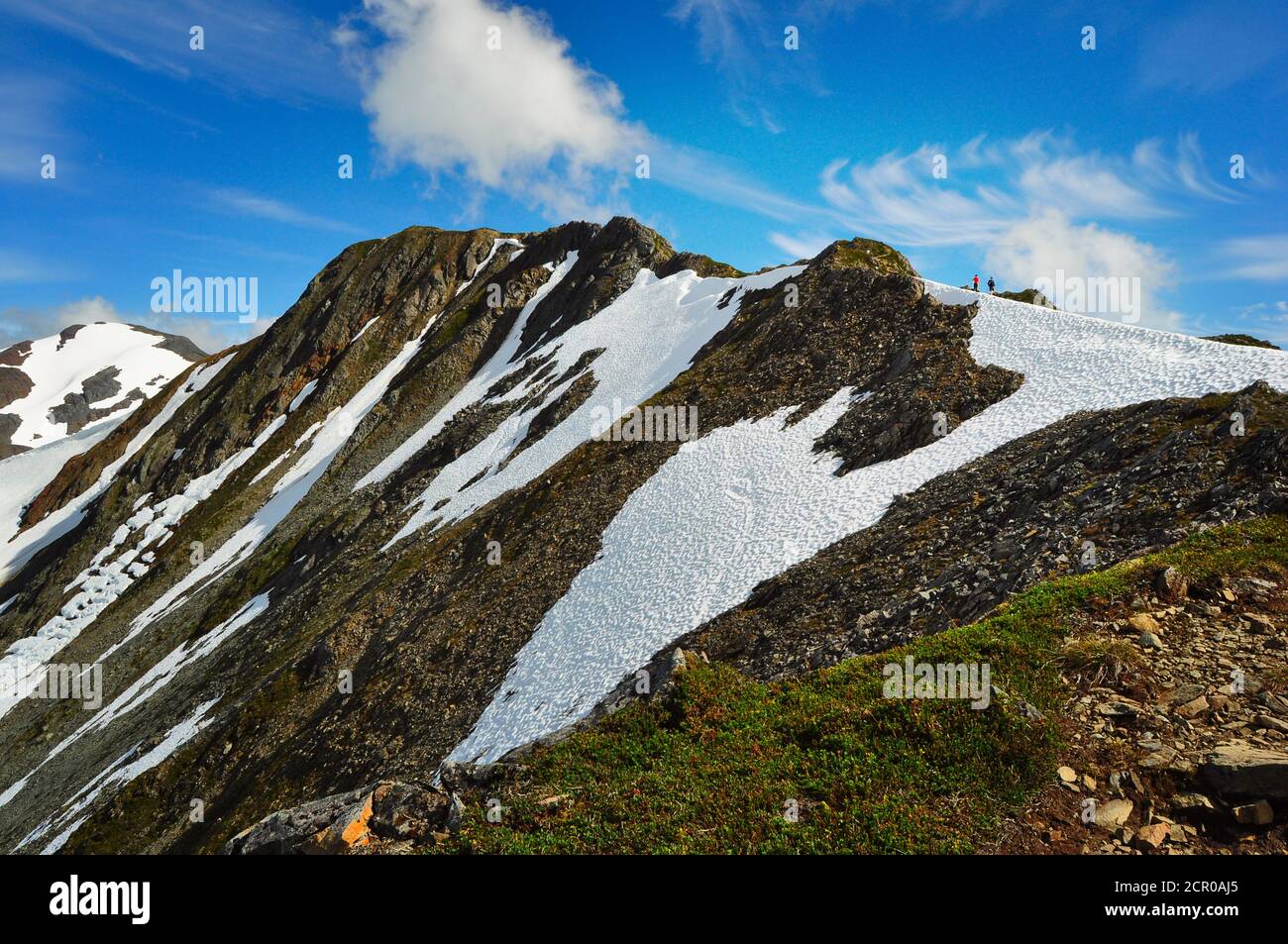 Mount Roberts mountain, Juneau Alaska Stock Photo - Alamy