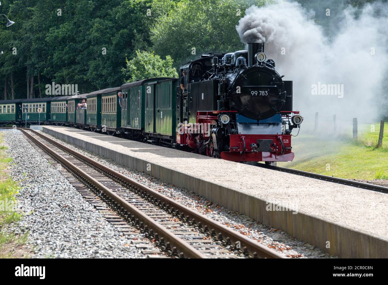 Ruegen narrow gauge railway hi-res stock photography and images - Alamy