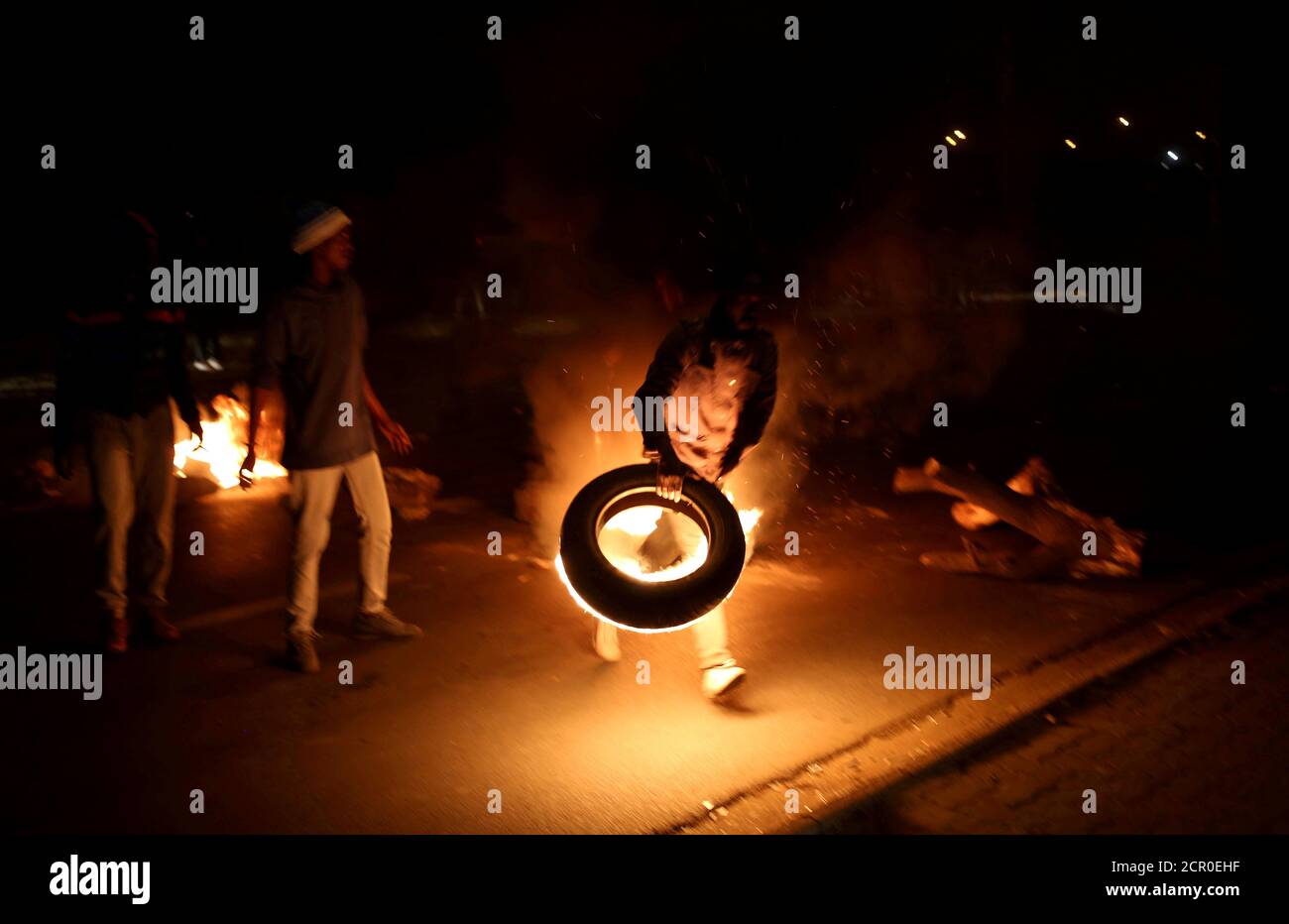 Burning in blocks hi-res stock photography and images - Alamy