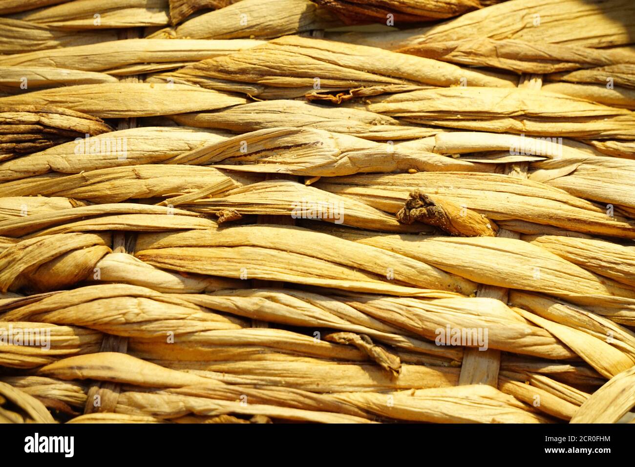 Straw mat texture template seamless background Stock Photo - Alamy