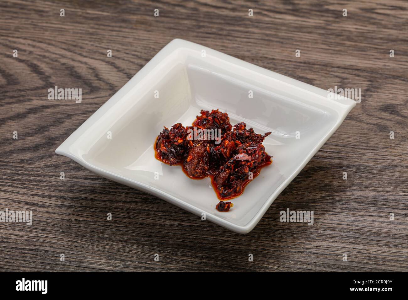 Vietnamese Fried chili pepper sauce with oil Stock Photo - Alamy