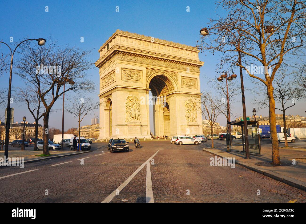 Arch de Triomphe, Paris France Stock Photo - Alamy