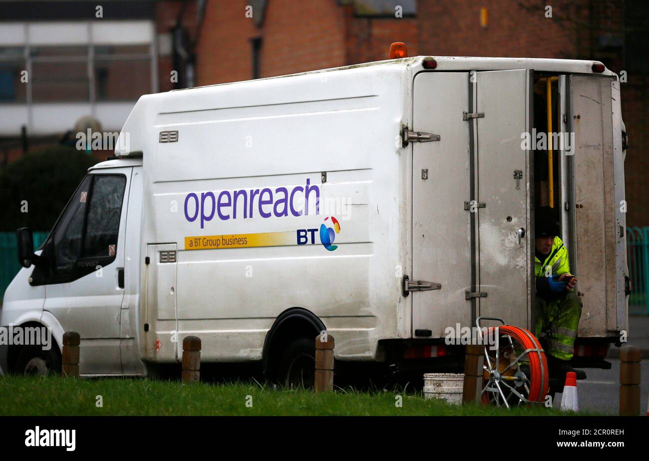 Openreach Van High Resolution Stock Photography and Images - Alamy