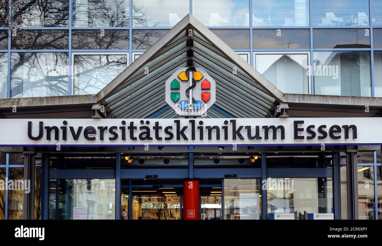 University Hospital Essen, Ruhr Area, North Rhine-Westphalia, Germany ...