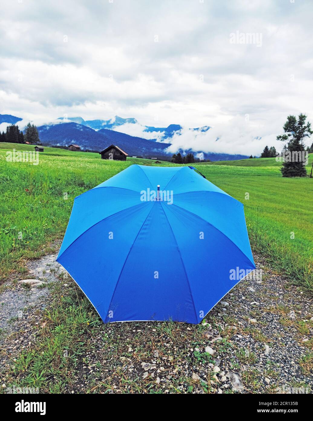 Umbrella and road hi-res stock photography and images - Alamy