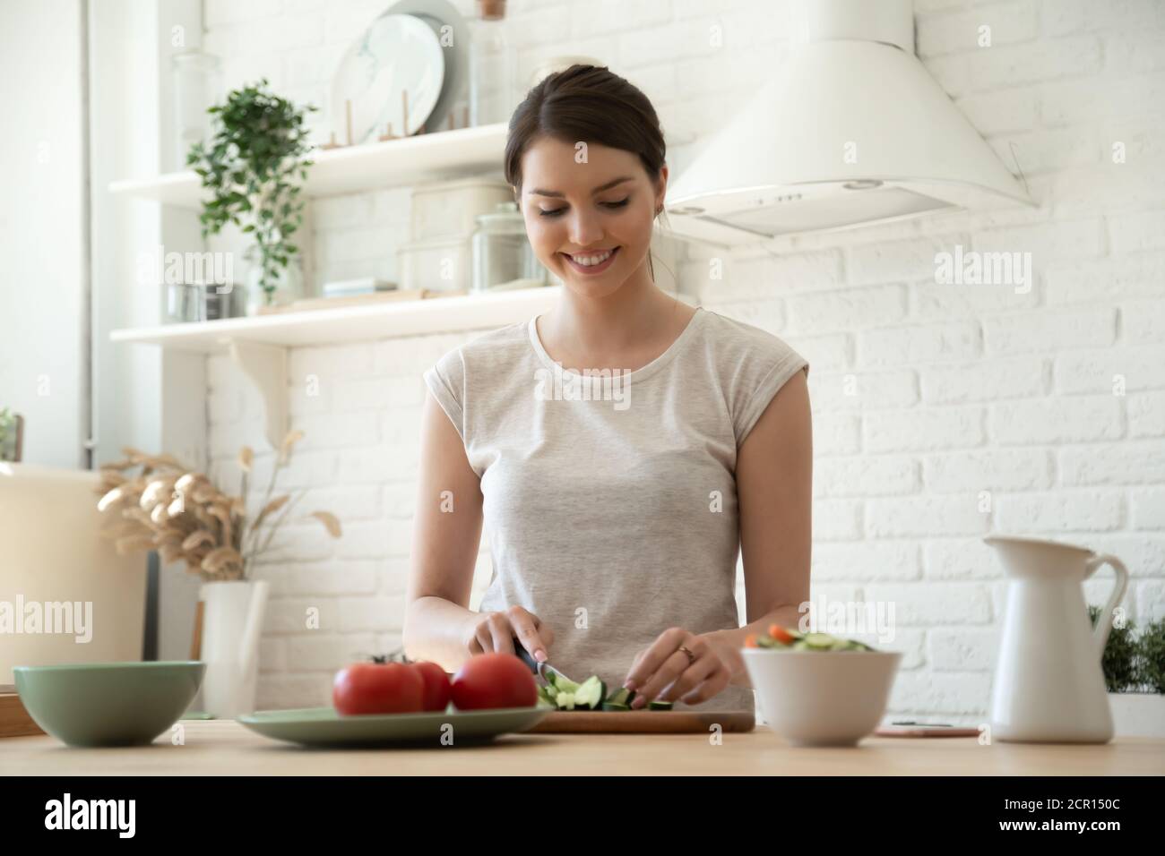 Lady cook hi-res stock photography and images - Alamy