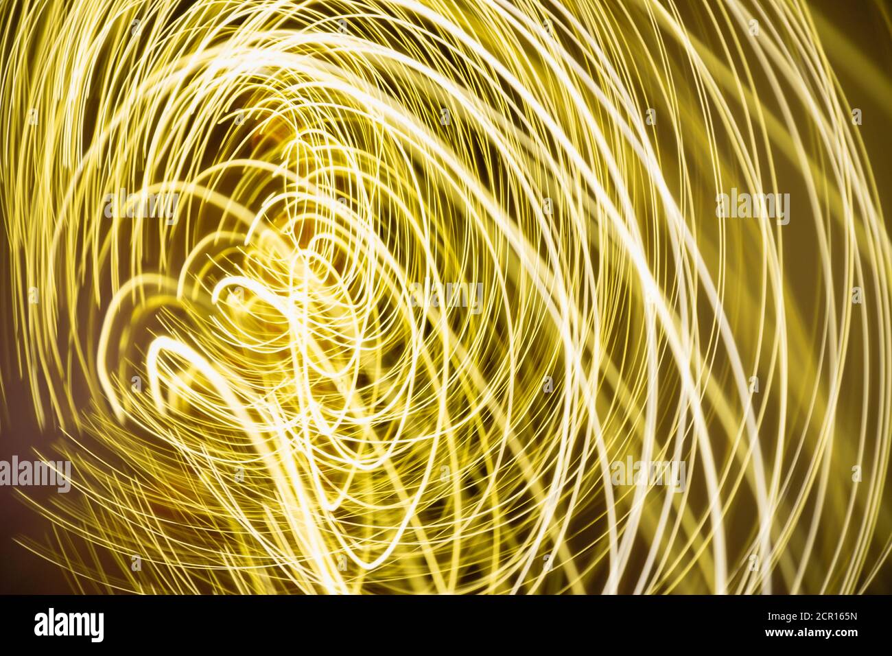 Long exposure abstract light painting sparks Stock Photo - Alamy