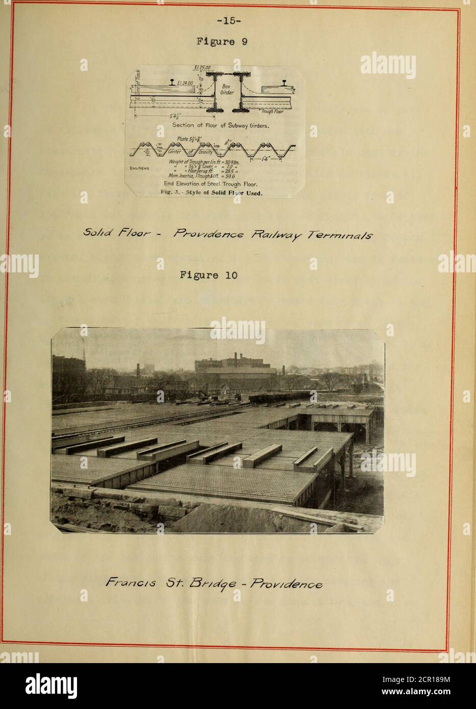 . Solid floors : railroad bridges . r the buckle plate floors and ...