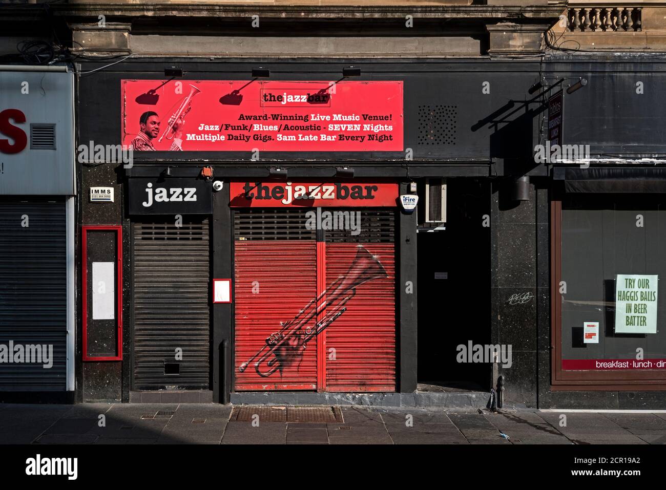 The Jazz Bar on Chambers Street, Edinburgh, Scotland, UK Stock Photo ...