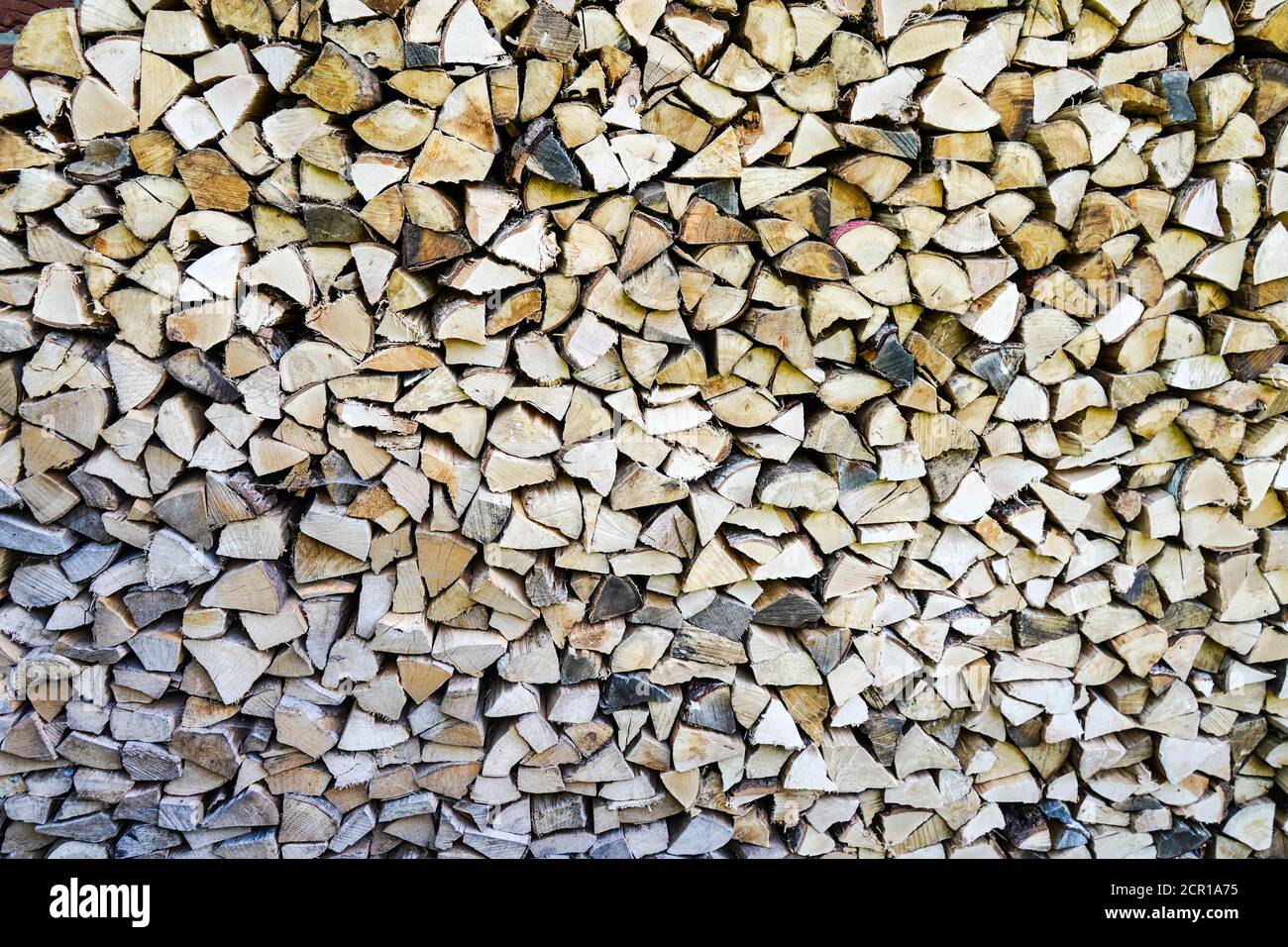 a stack of fire wood Stock Photo - Alamy